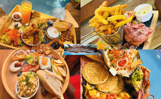 Offre brunch ou petit-déjeuner pour 2 pers à Saint Paul chez Cocon des canons